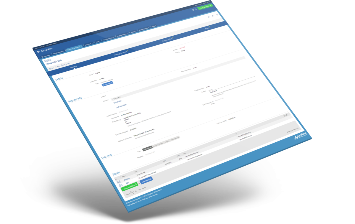 module_scr_complaints | TENFORCE