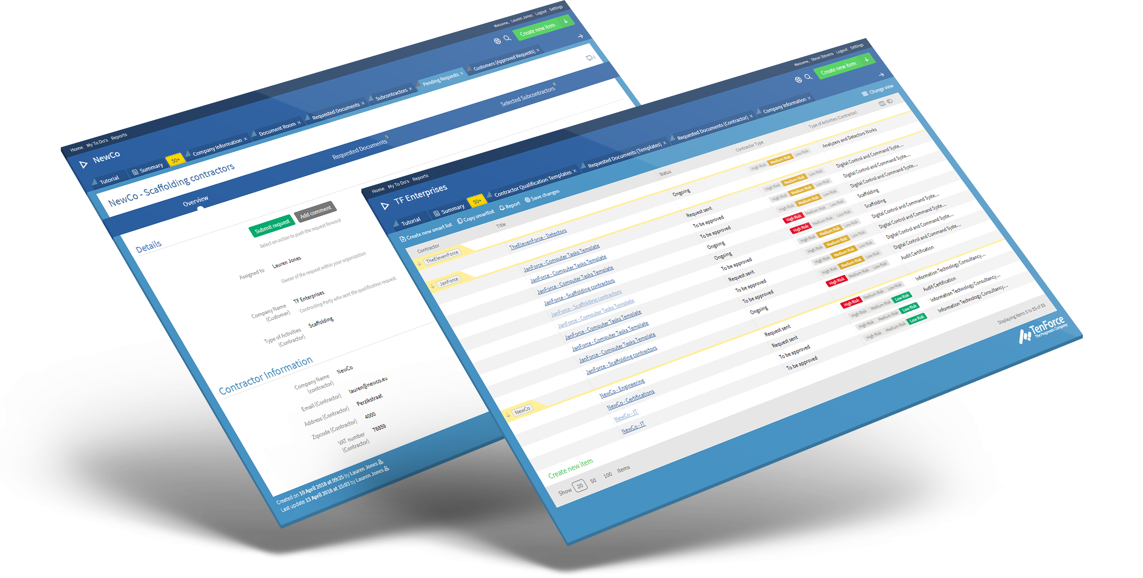 Contractor Management