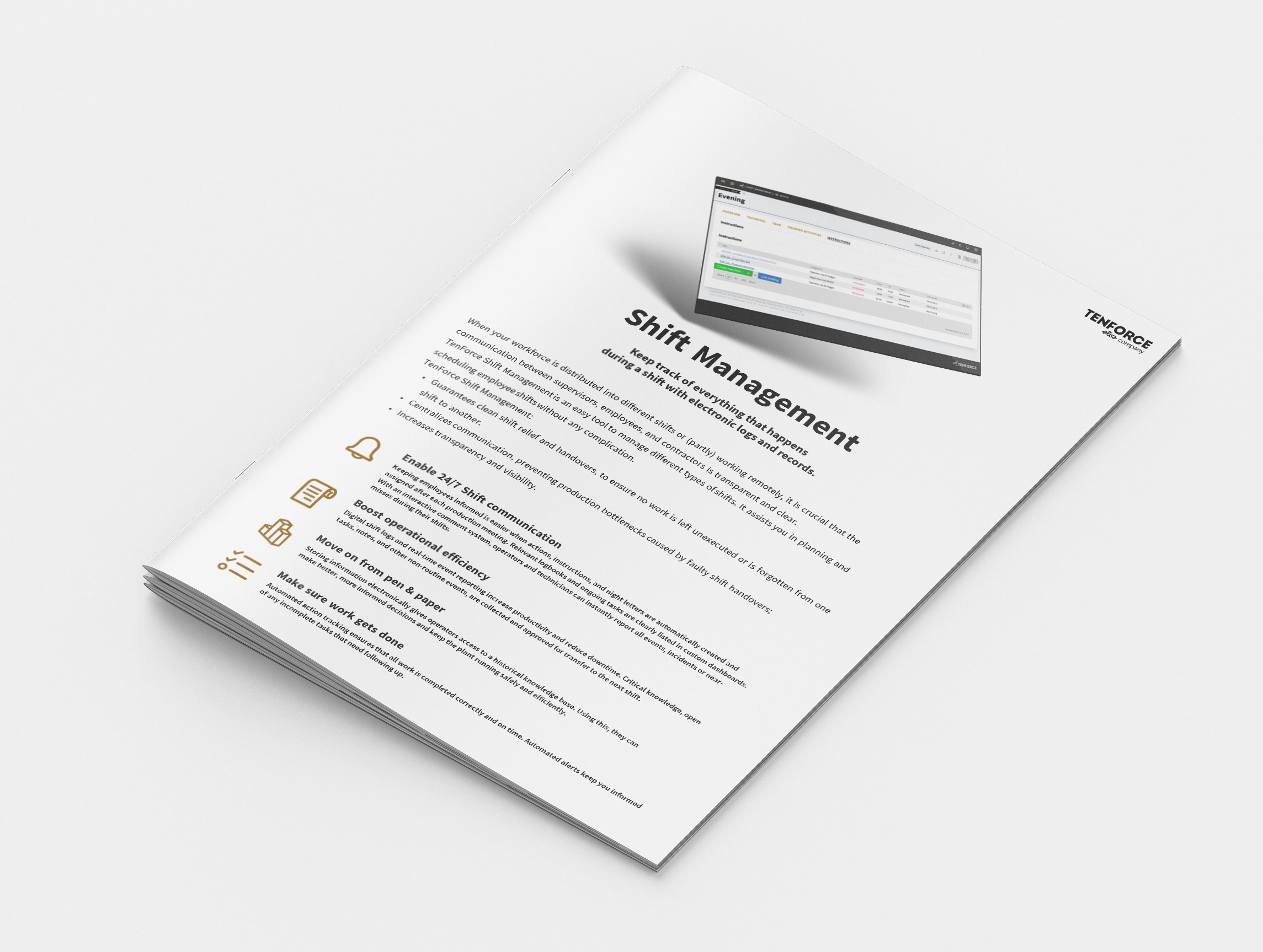 Shift Management Solution Brief
