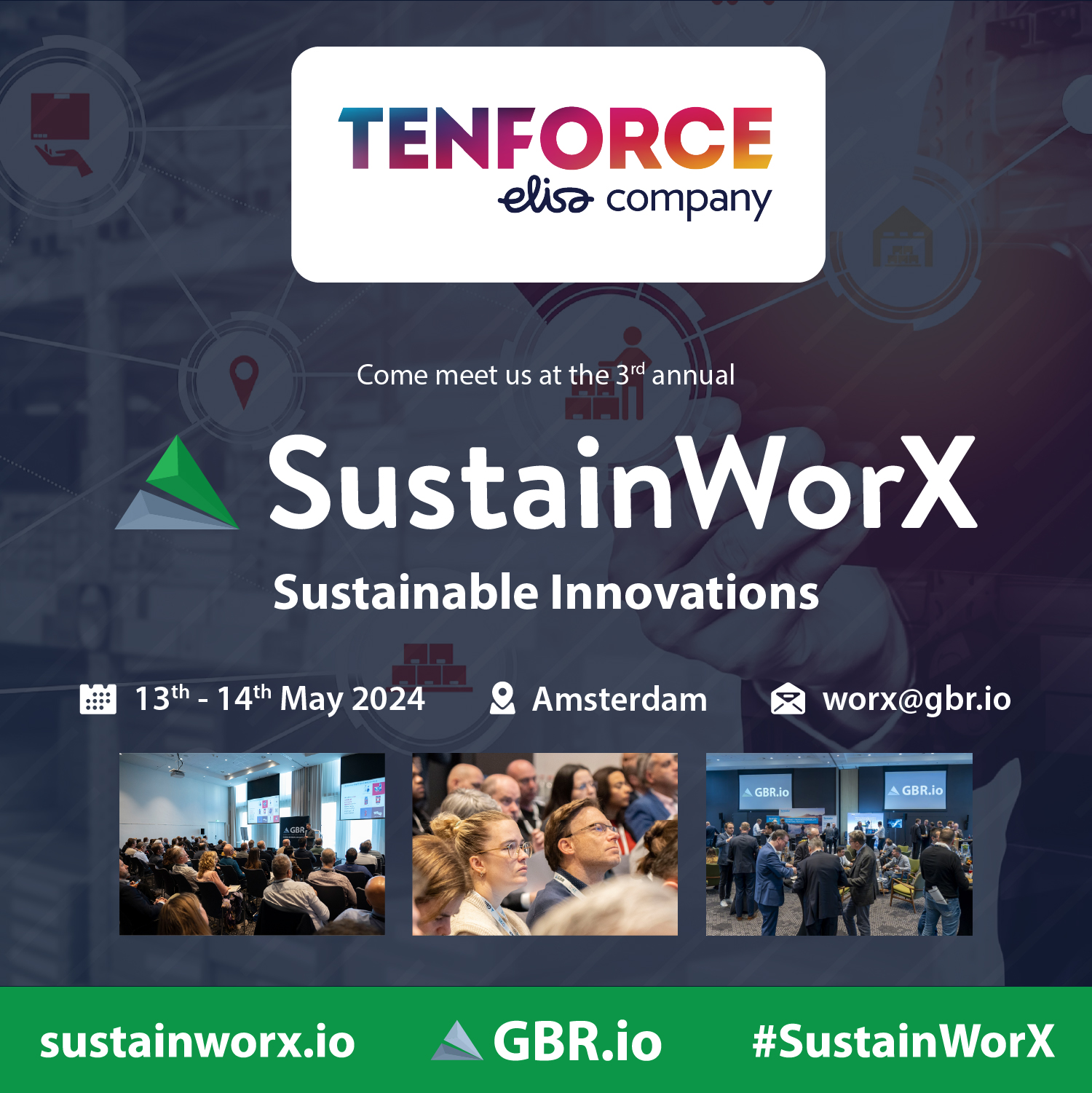 Meet TenForce @ SustainWorX in Amsterdam