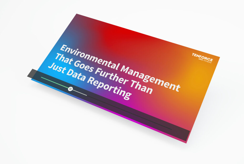 Environmental Management Demo | TENFORCE