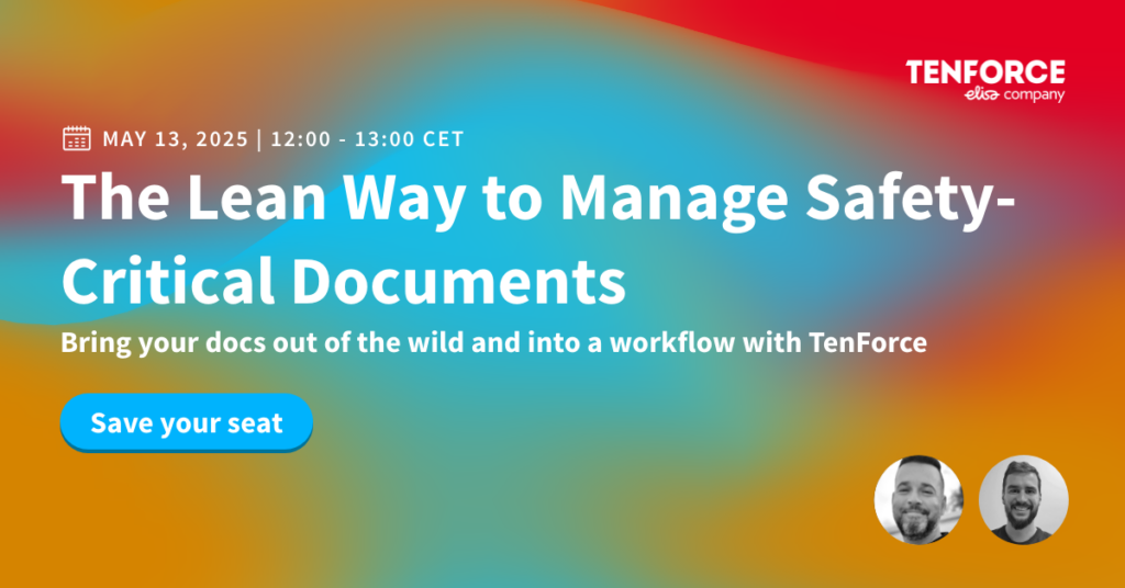 Document Control Webinar | TENFORCE